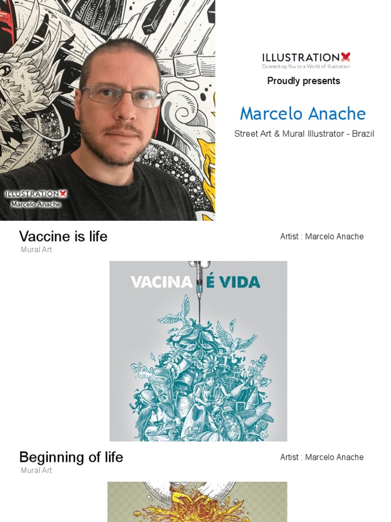Marcelo Anache - Street Art & Mural Illustrator - Brazil | PDF | Art ...