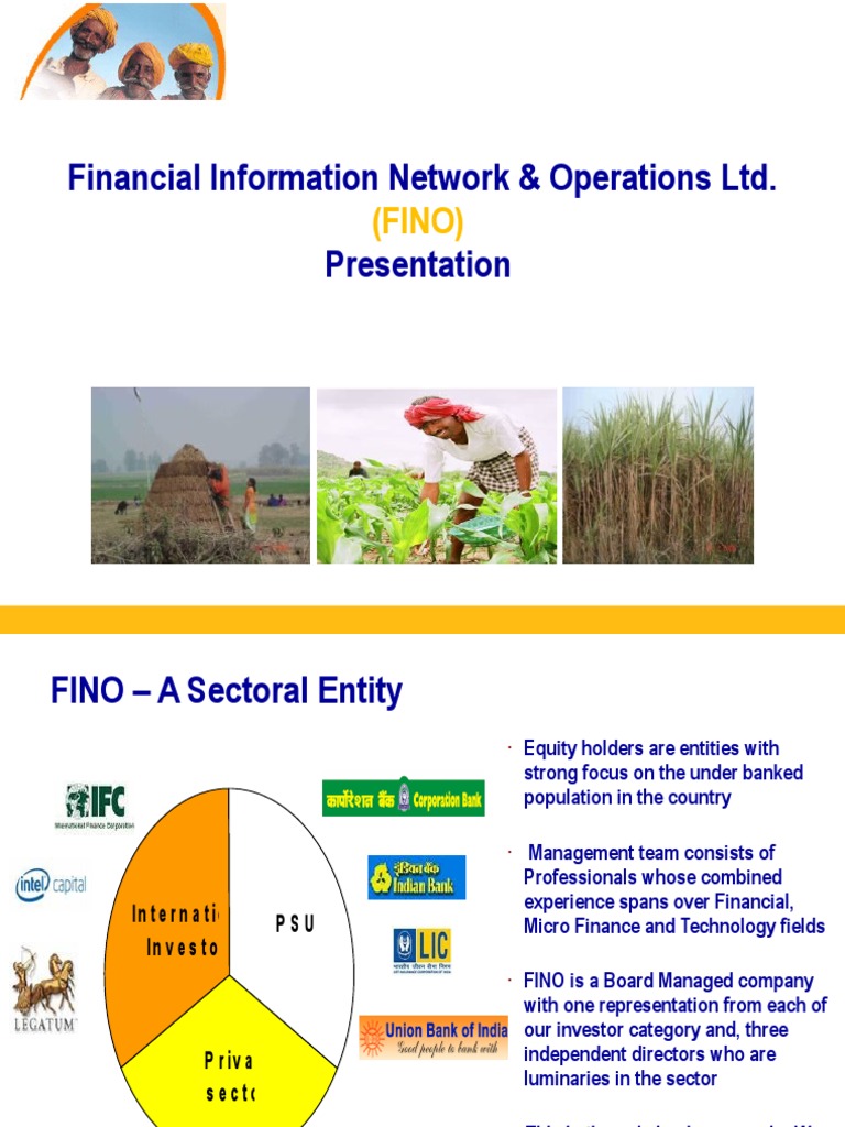 Financial Information Network & Operations Ltd. Presentation | PDF