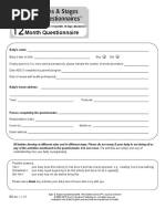 ECCD Checklist Child S Record 1 | PDF | Toys