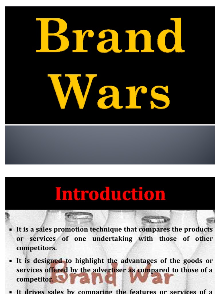Brand Wars | PDF | Brand | Advertising