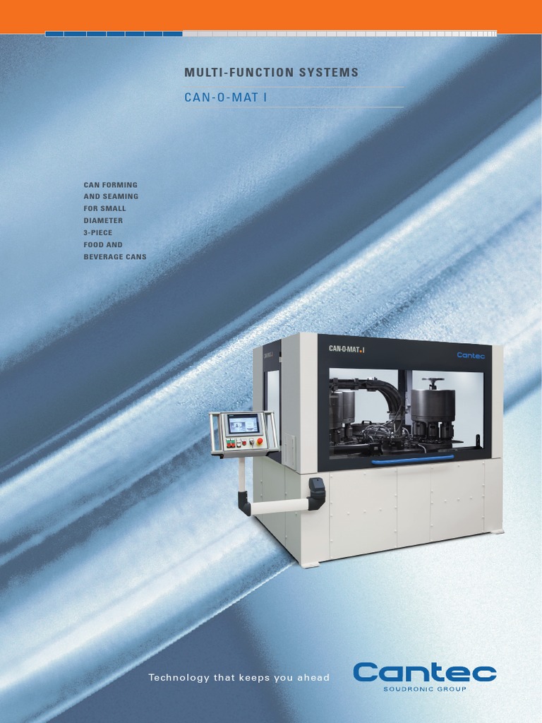 SOUDRONIC Can-O-Mat I PB RZ 2021 | PDF | Nature