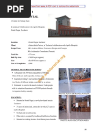 50 Bedded Hospital Design - Areas | PDF | Hospital | Patient