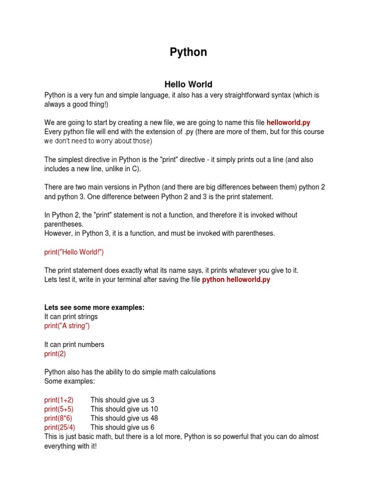 Python Learning Documentation Pdf Array Data Type Class Computer Programming