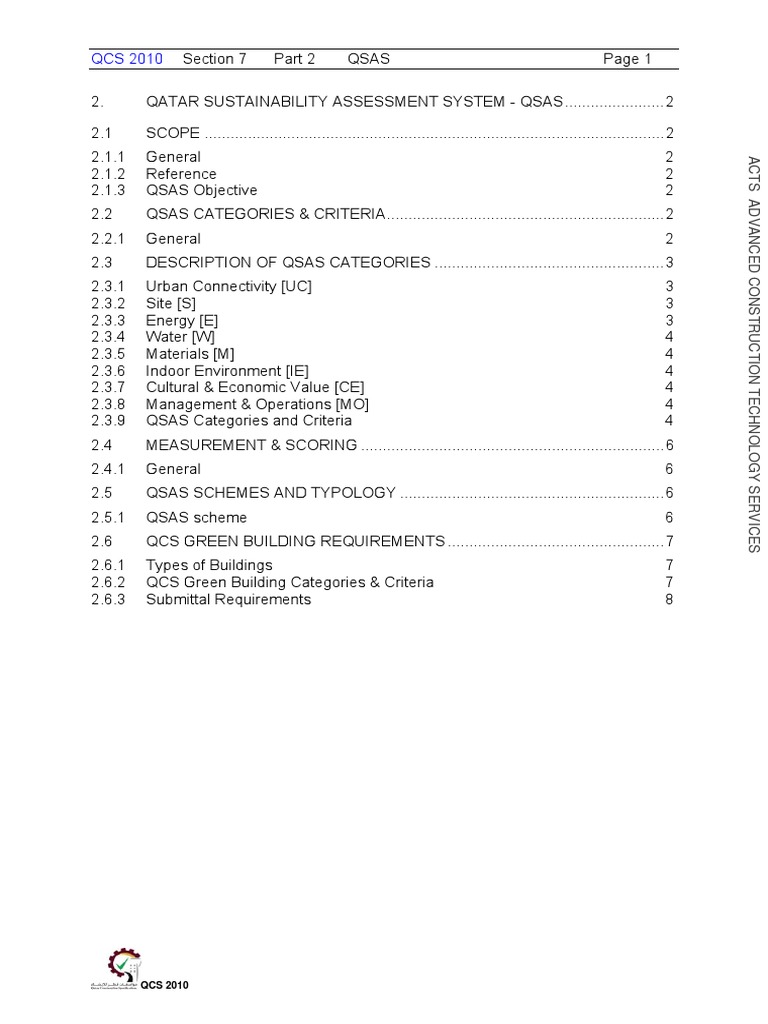 Part 2 - QSAS | PDF | Environmental Technology | Environmental Issues