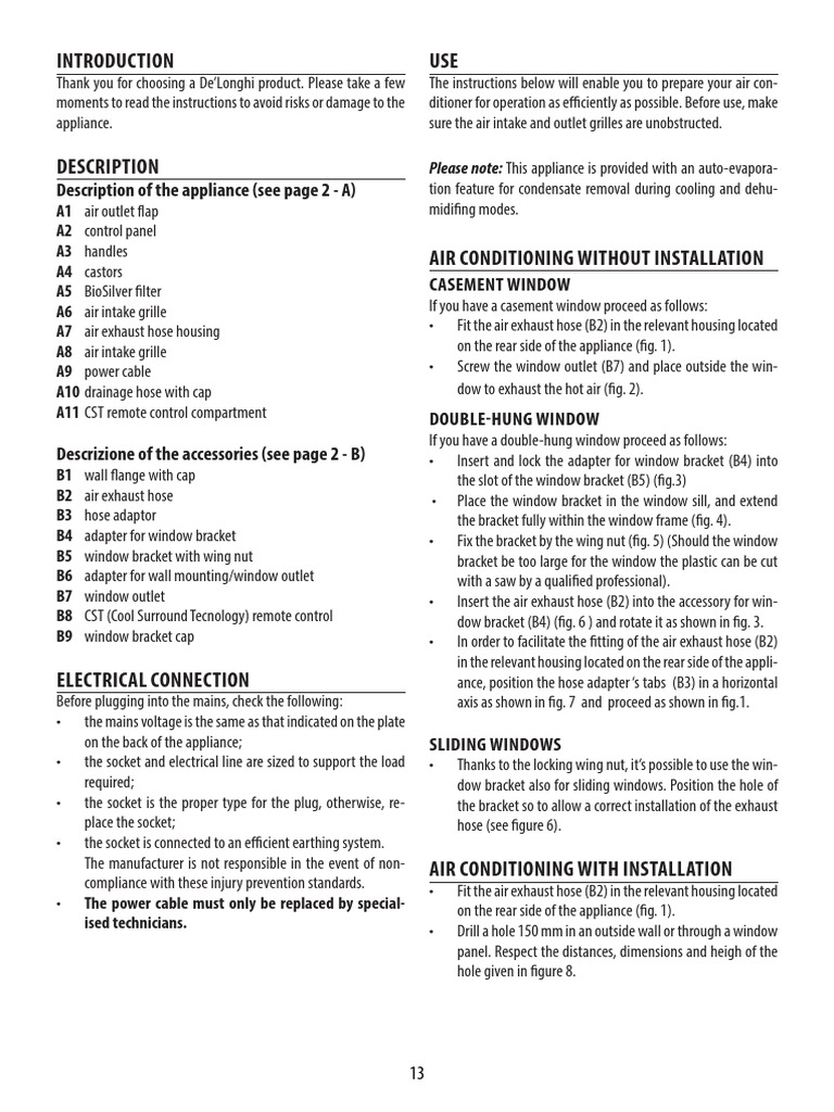 Manual Aer | PDF | Ac Power Plugs And Sockets | Home Appliance