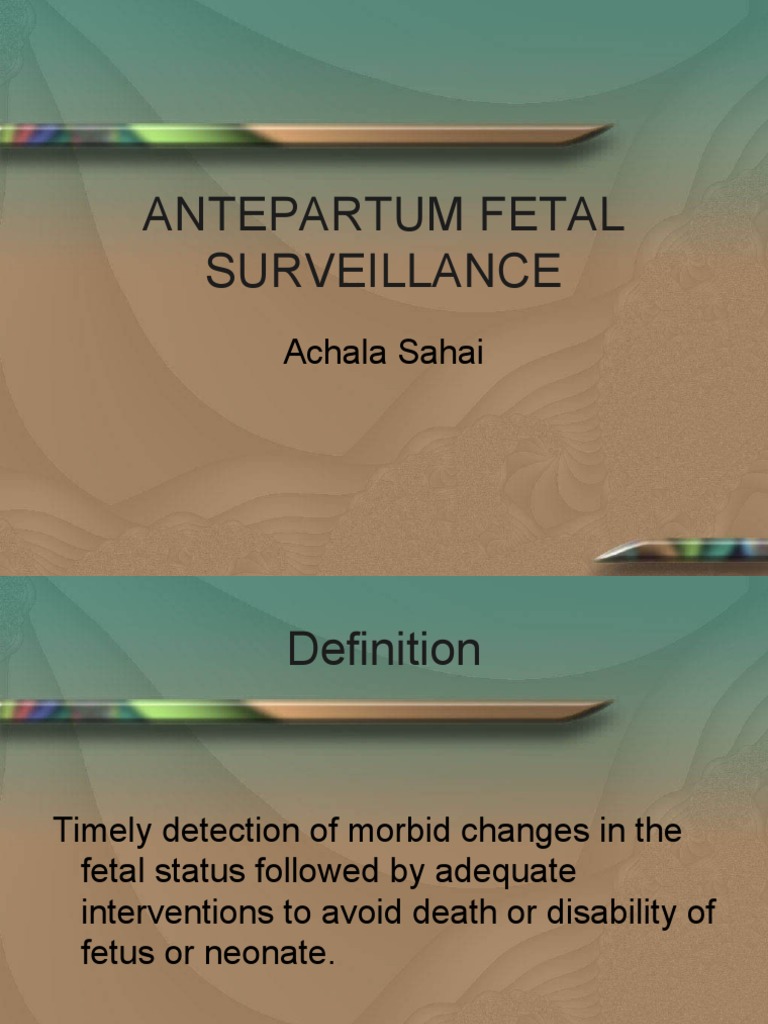 Interpreting Antepartum Fetal Surveillance: A Guide to Non-Stress Tests ...