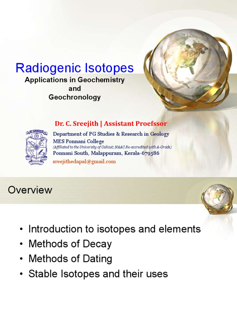 Radiogenic Isotope Geology | PDF | Atomic Nucleus | Radioactive Decay