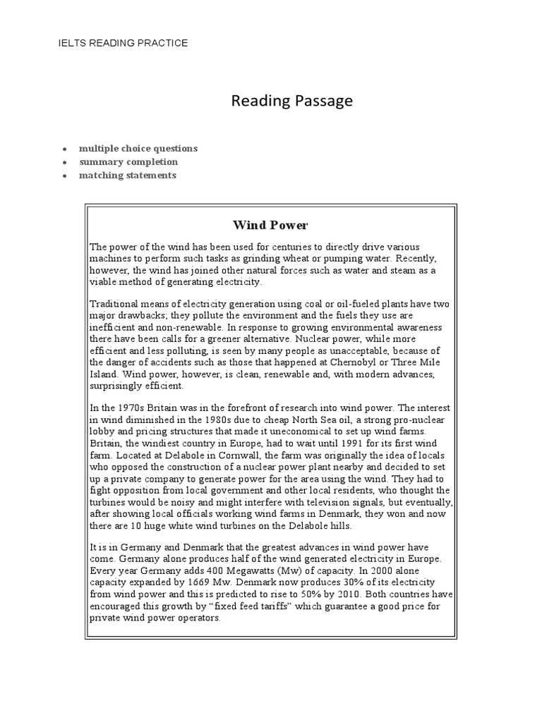 Ielts Reading Practice 2 | PDF