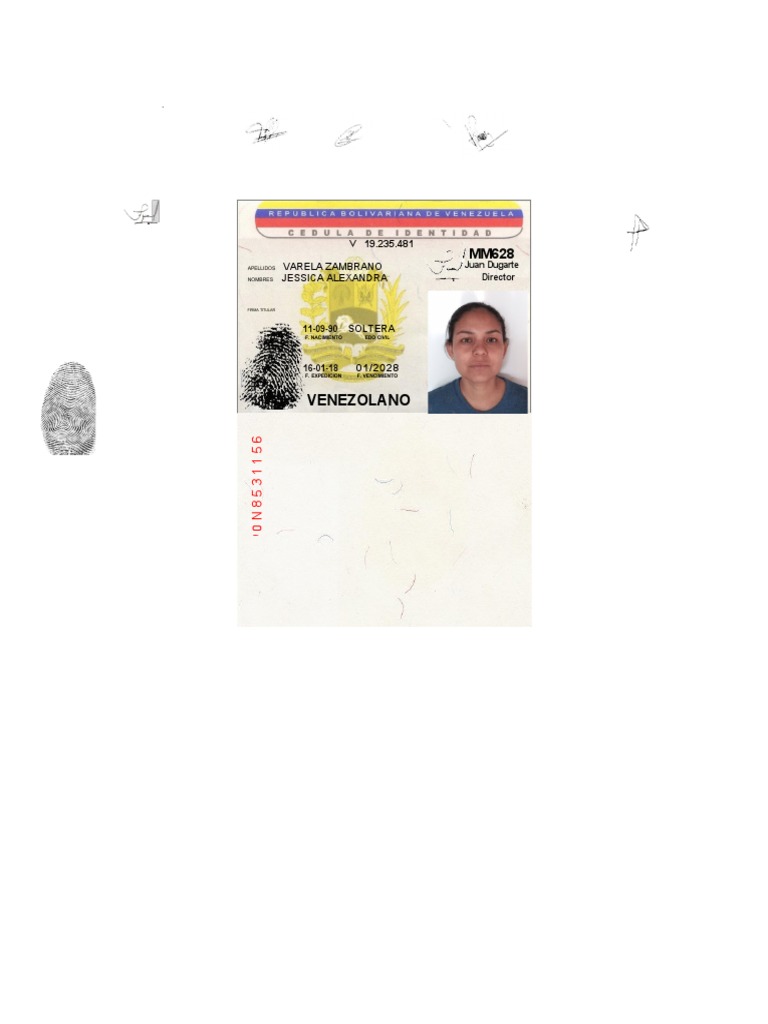 Cedula de Danny | PDF