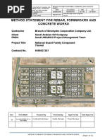 Method Statement For Retaining Wall | PDF | Concrete | Specification ...