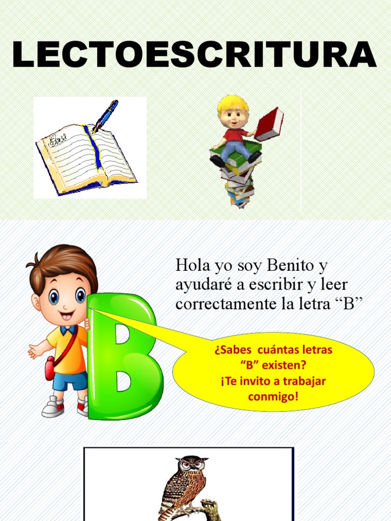 Aprende la Letra B: Escritura y Juegos | PDF