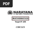 Class 11 Circles: Key Concepts and Equations | PDF | Circle | Line ...