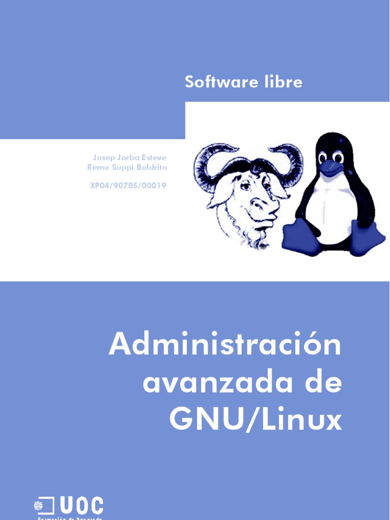Admon Avanzada Linux | PDF | Software libre | Distribución de Linux