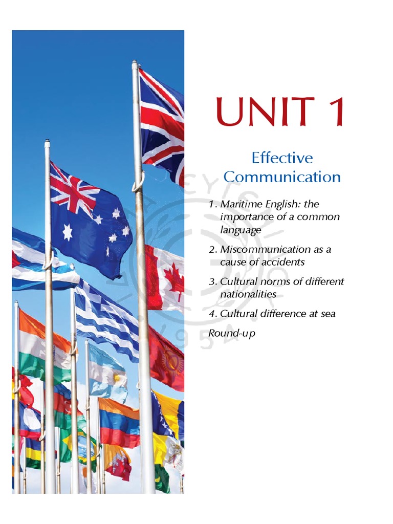 Unit 1: Effective Communication | PDF | Body Language | Communication