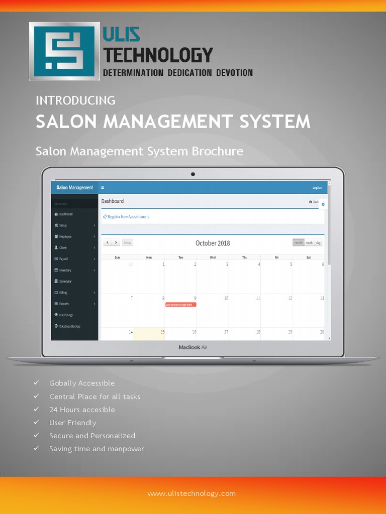 Salon Management System | PDF | Payroll | Point Of Sale