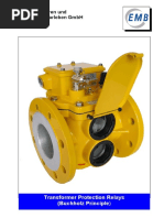 DMCR Protection Relay For Oil Transformer PDF | PDF | Transformer | Relay