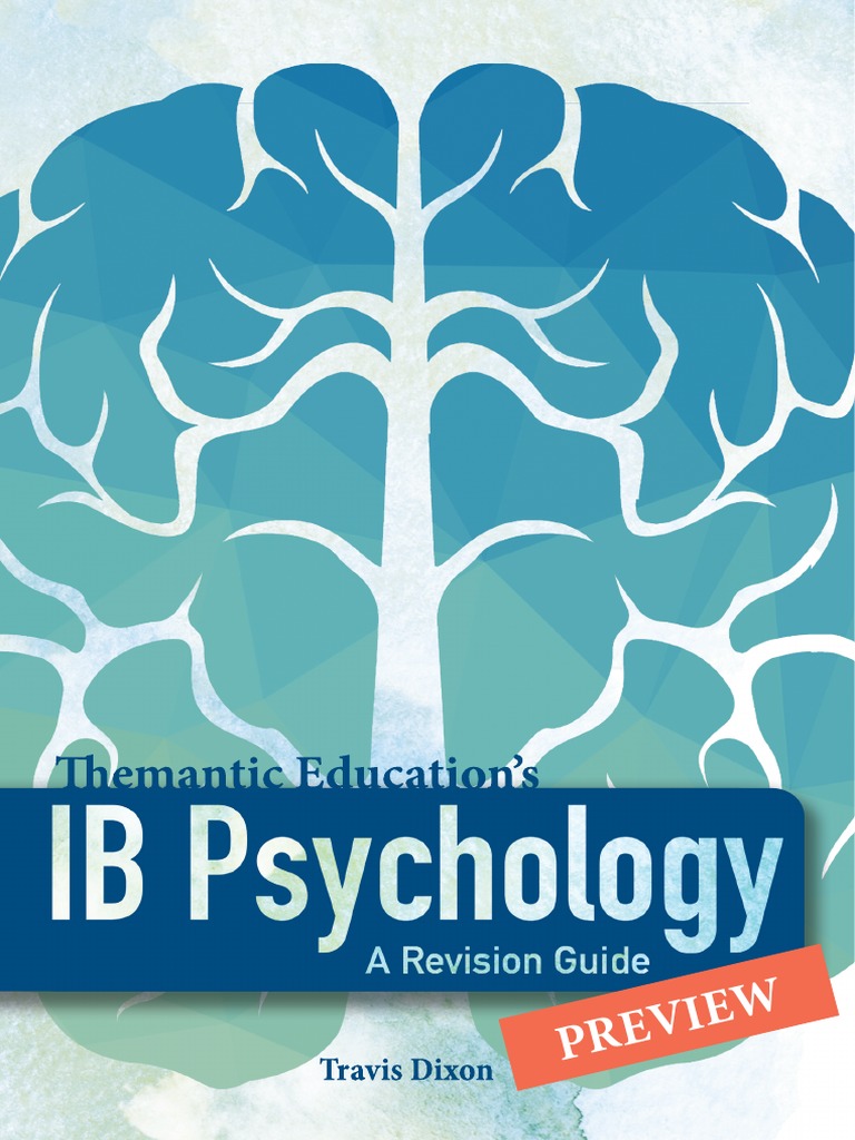 IB Psychology A Revision Guide Preview | PDF | Amygdala | Fear