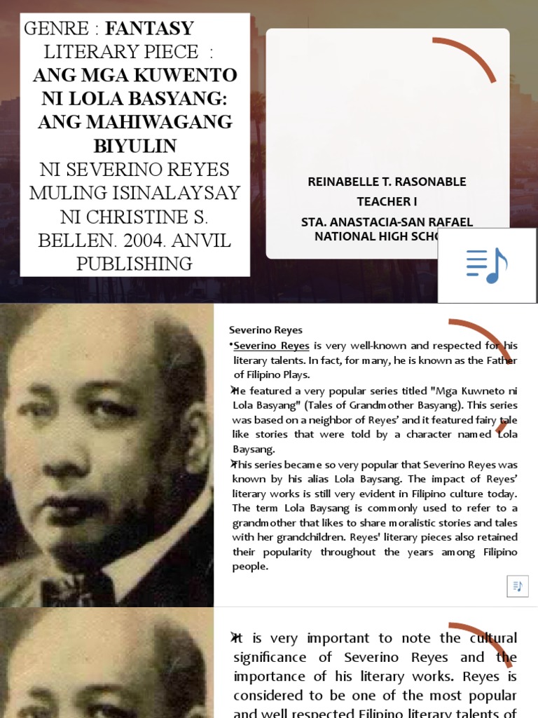 Rasonable, Reinabelle T. - Ang Mahiwagang Biyulin | PDF | Fairy Tales ...