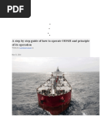 Bunker Line Pressure Testing Procedure | PDF | Fuel Oil | Valve