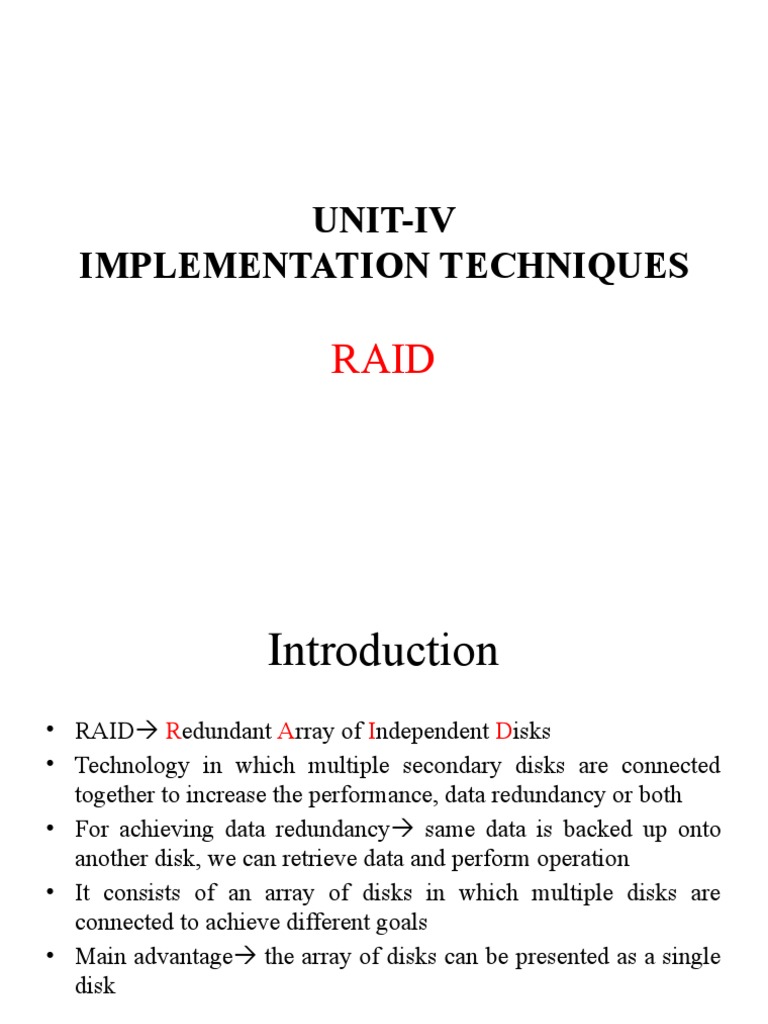 UNIT - 4 Dbms | PDF | Database Index | Hard Disk Drive