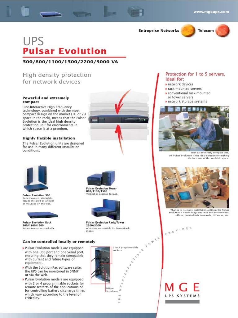 Pulsar Evolution - Datasheet - Eng | PDF | Usb | Computer Networking