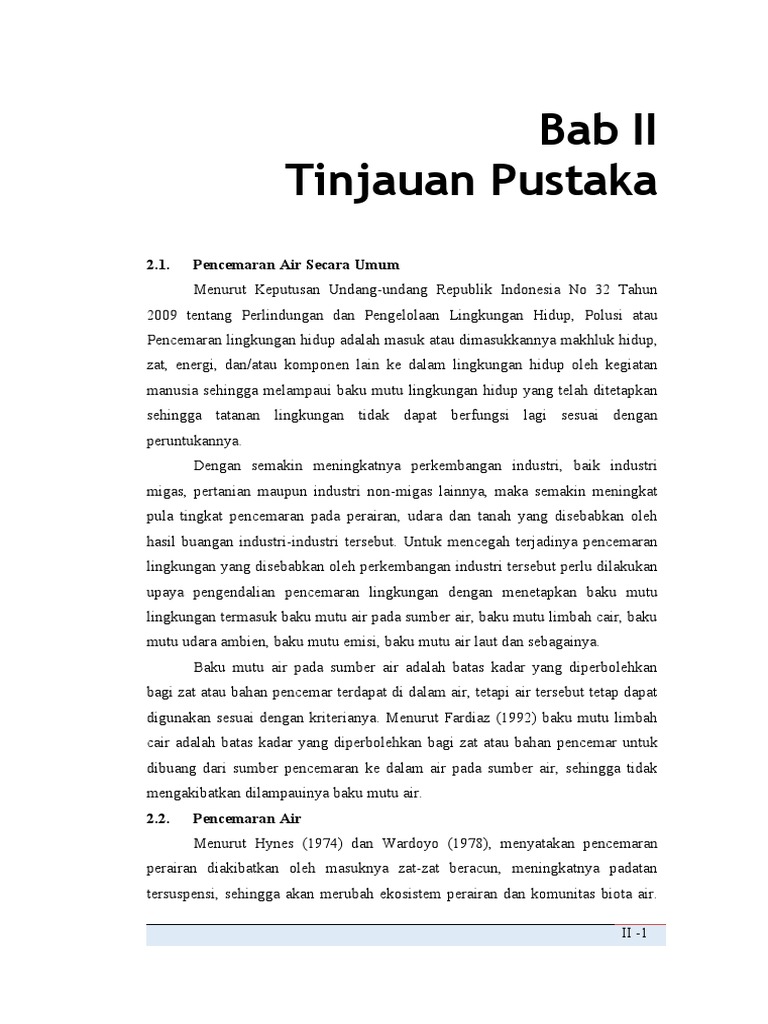 Optimized Tinjauan Pustaka Air | PDF
