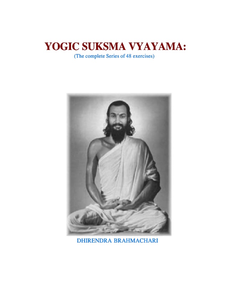 Yogic Sukshma Vyayama Compress | PDF | Abdomen | Arm