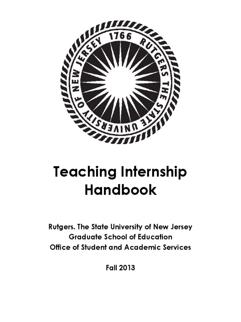 Teaching Internship Handbook | PDF | Educational Assessment | Teachers