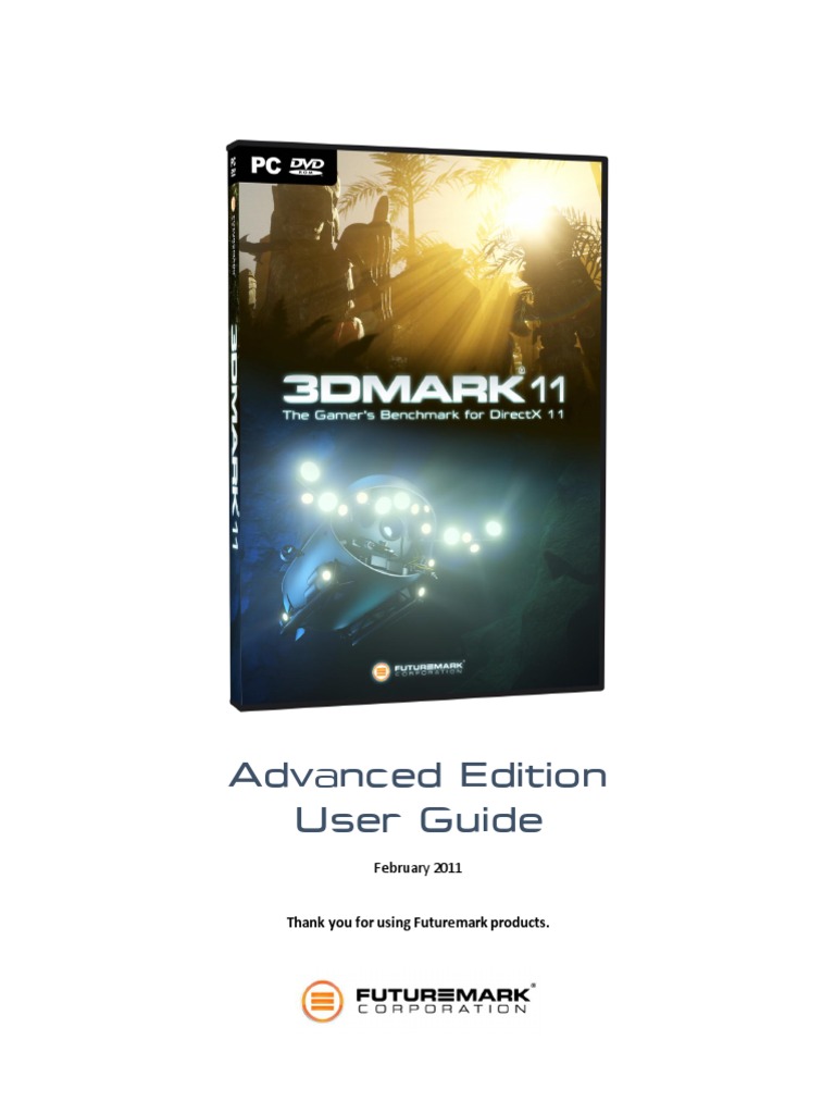 3DMark11 UserGuide | PDF | Rendering (Computer Graphics) | Graphics Processing Unit