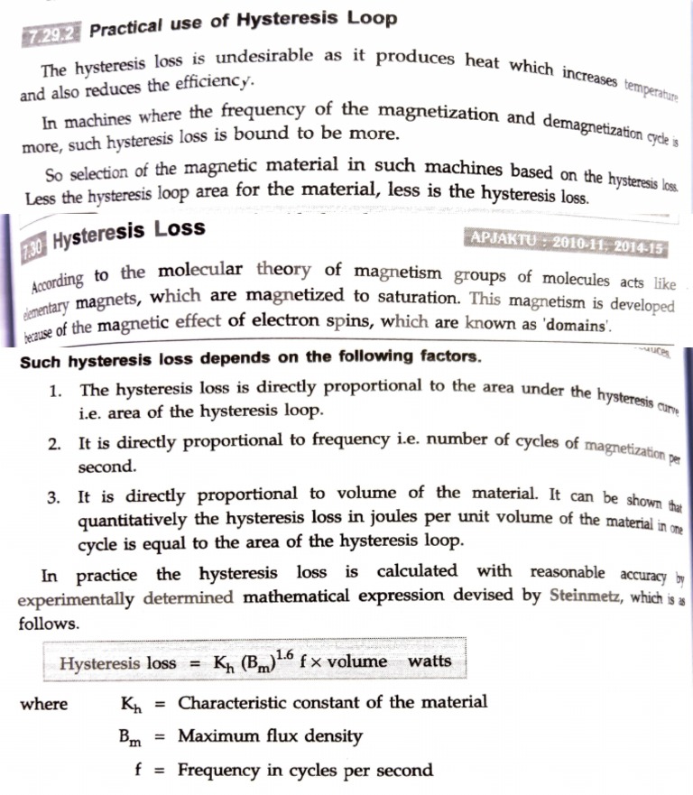 Transformer Losses | PDF | Hysteresis | Magnet