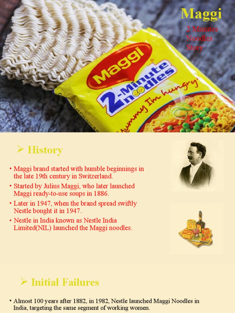 Maggi: 2 Minutes Noodles Story | PDF | Nestlé | Brand