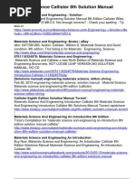 Wiley - Callister's Materials Science and Engineering, 10th Edition ...