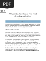 Usher Training Manual | PDF | Eucharist | Liturgy