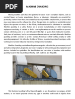 Check List - Machine Guarding | PDF | Machine (Mechanical) | Machines