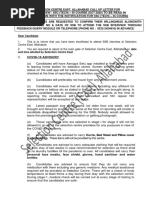 147 Nda SSB Call Letter Updated | PDF | Identity Document | Glasses