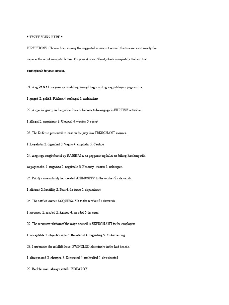 Civil Service Reviewer | PDF