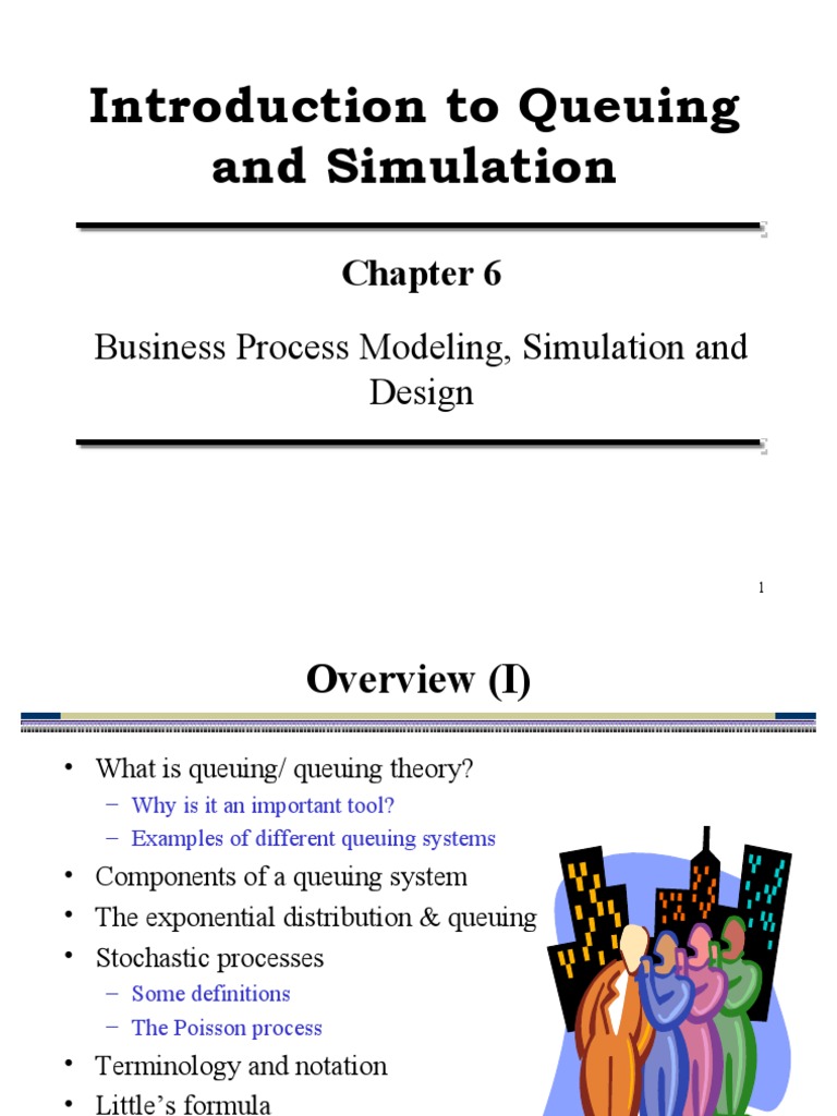 Introduction To Queuing and Simulation | PDF | Conceptual Model | Probability Distribution