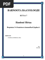 Barnoota Hawaasaa Kutaa-7 | PDF