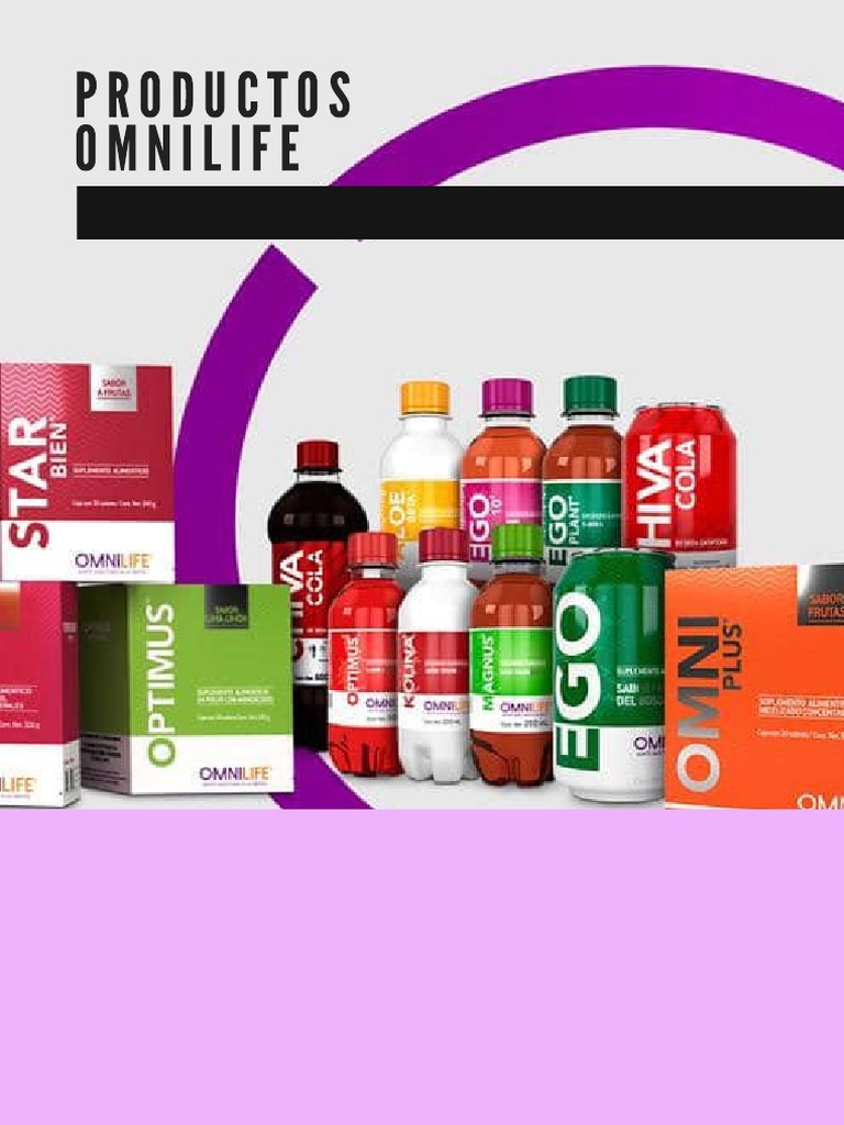 Productos nutricionales de Omnilife con sus beneficios para la salud ...