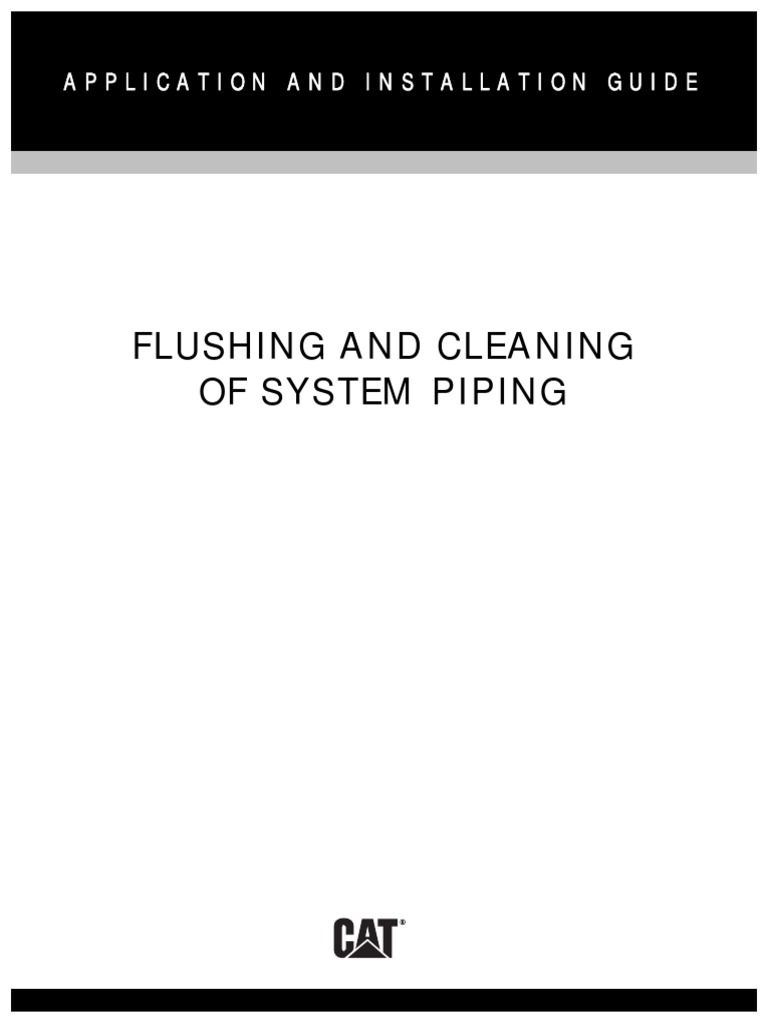 Flushing and Cleaning of System Piping: Application and Installation ...