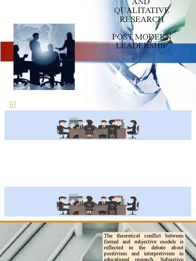 Postmodern Leadership and Qualitative Research | PDF | Qualitative ...