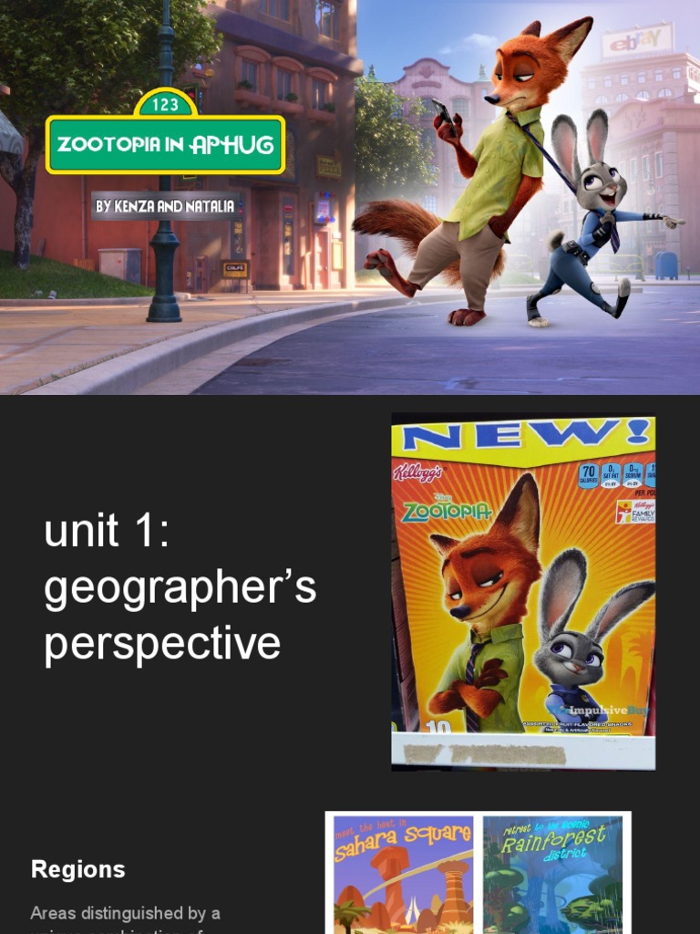 Zootopia AP Human Geography Project | PDF | Agriculture | Rabbit