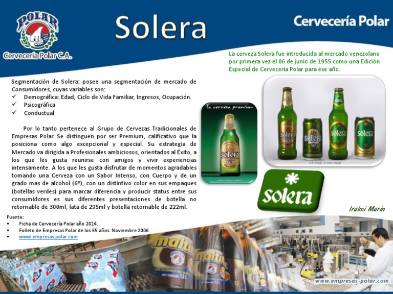 Segmentacion de Solera | PDF | Cocina, comidas y vino