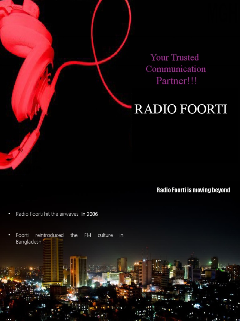 Radio Foorti: Bangladesh's FM Leader | PDF | Media Formats ...