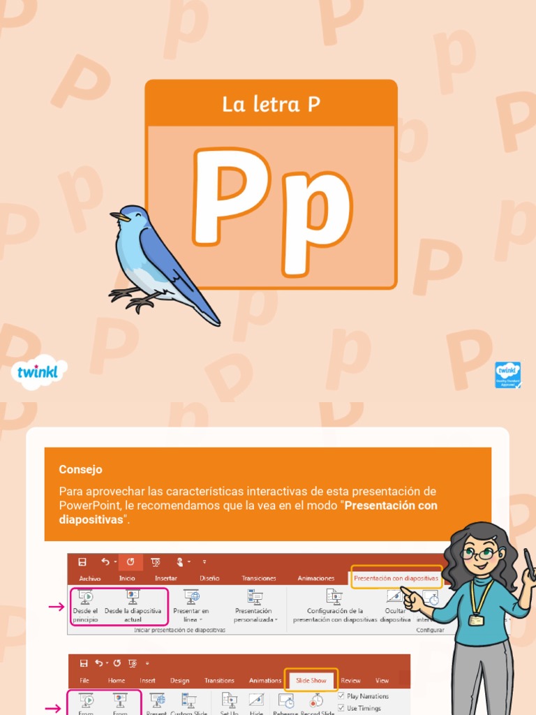 Sa L 371 Powerpoint Letra P - Ver - 2 | PDF | Artes del Lenguaje y ...