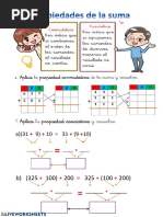 Suma y Resta Con Reagrupacion | PDF