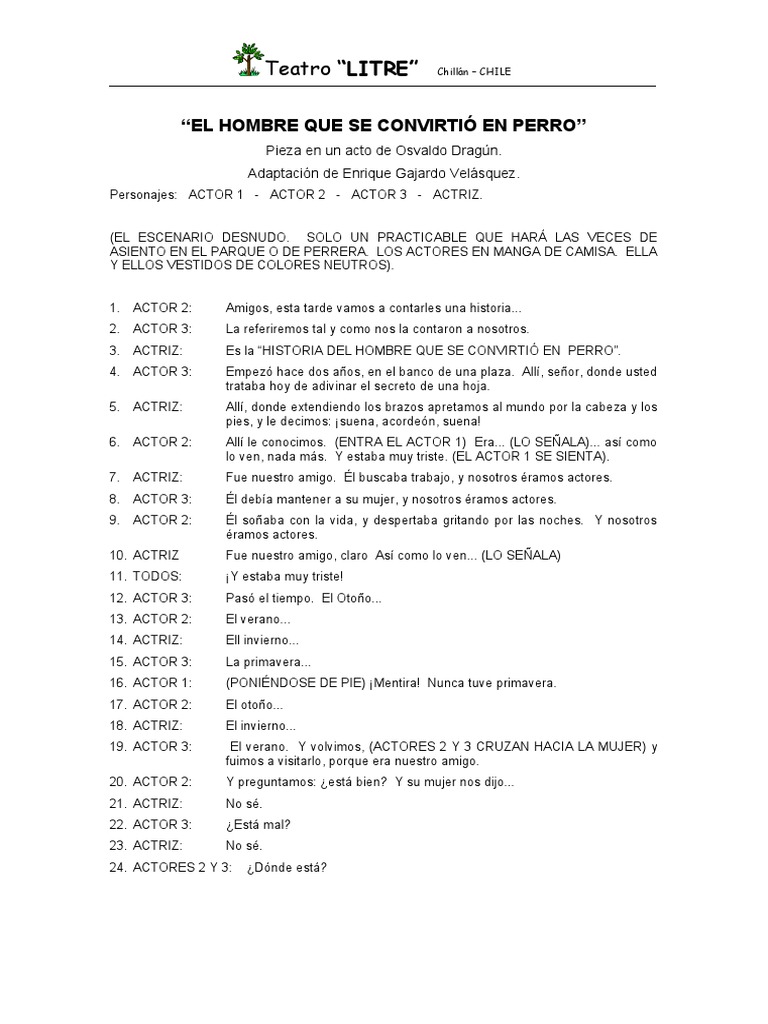 El Hombre Que Se Convirtió en Perro | PDF | Artes (general)