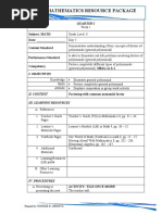 Detailed Lesson Plan in Mathematics 3 | PDF | Multiplication | Teaching ...