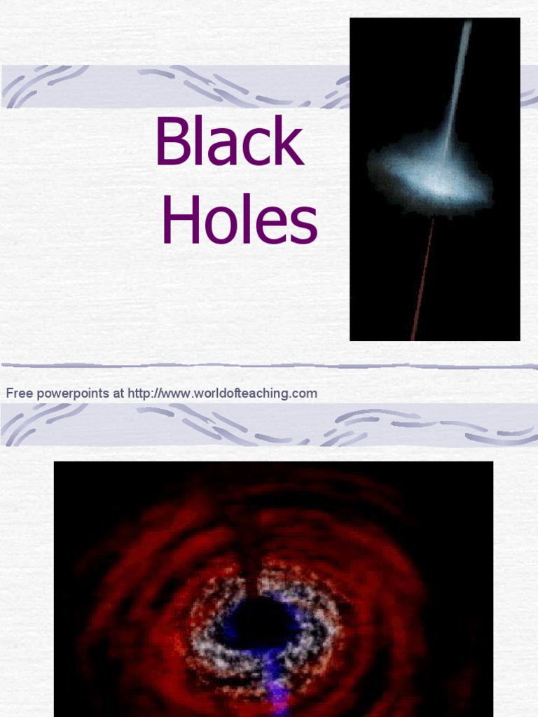 Black Holes | PDF