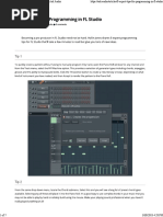 FL Studio Online Reference Manual | PDF | Synthesizer | Audio Electronics